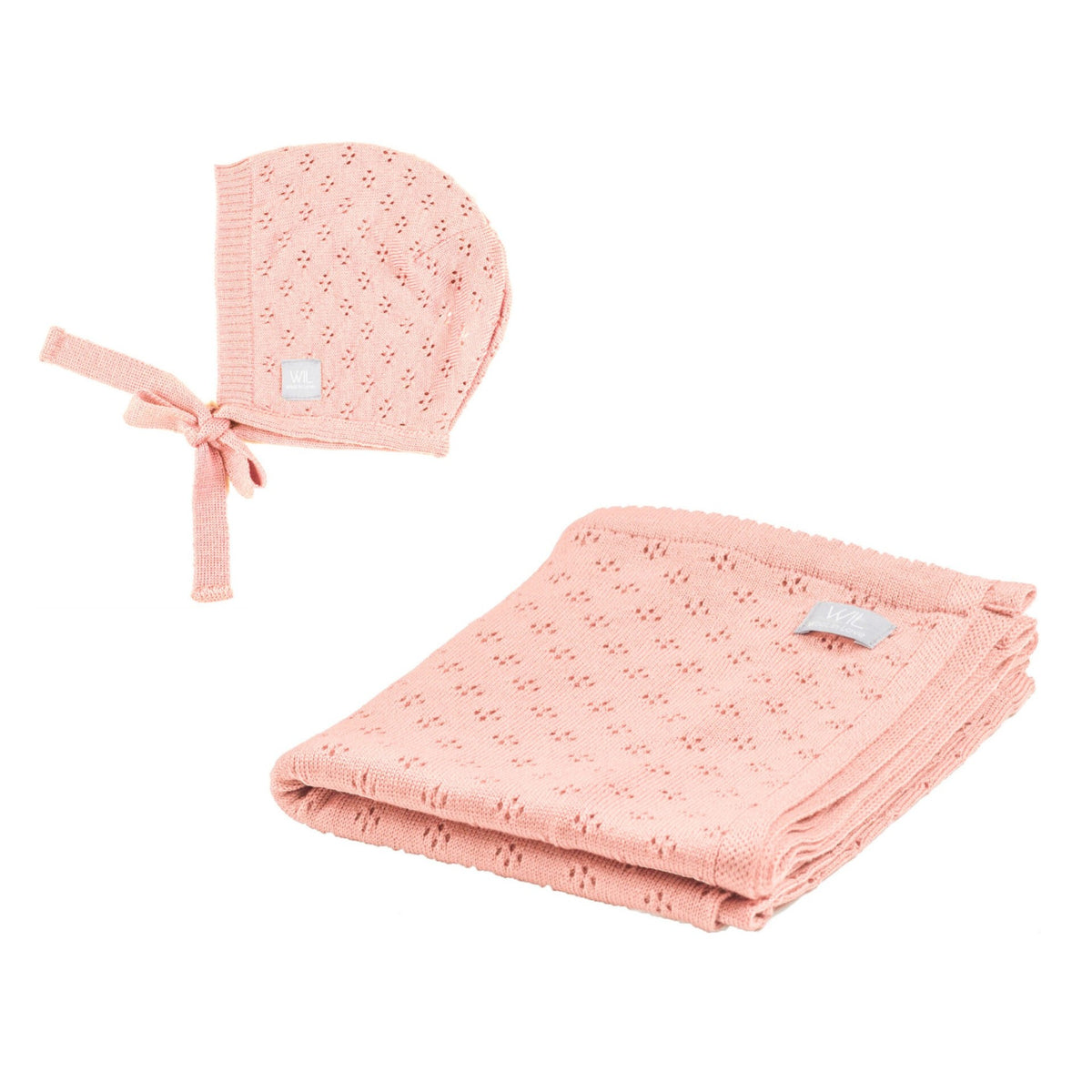 Vauvan lahjasetti – Oeko-Tex merinovillainen peitto ja myssy – Decora House